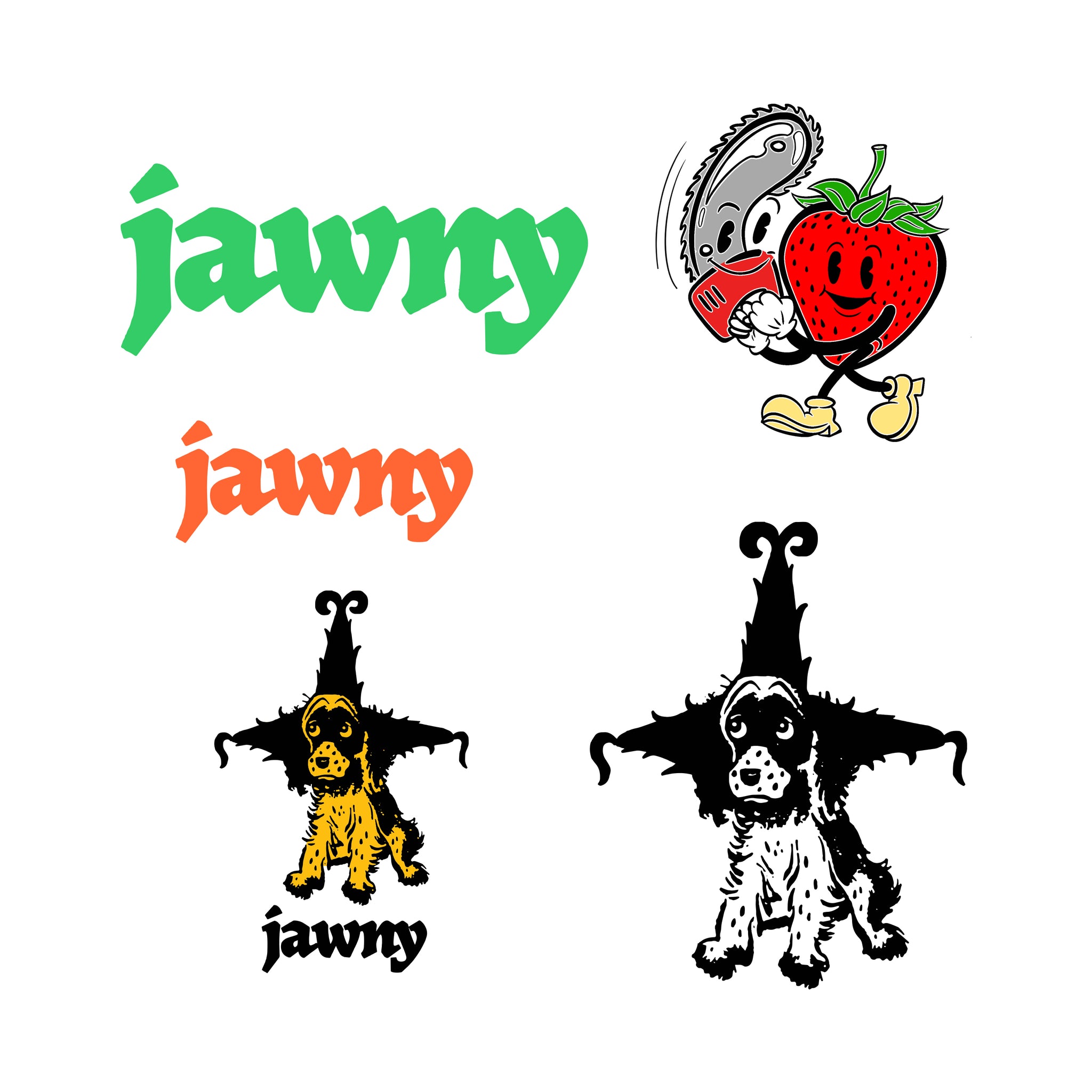 JAWNY Sticker Pack – jawnymerch